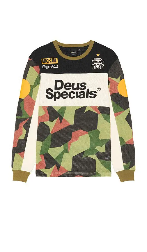 Deus Ex Machina Colt Ryder Moto Jersey In Multi