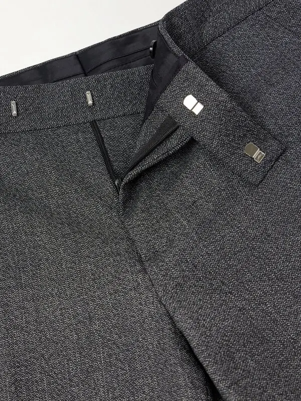 LARDINI Straight-leg Wool Suit Trousers