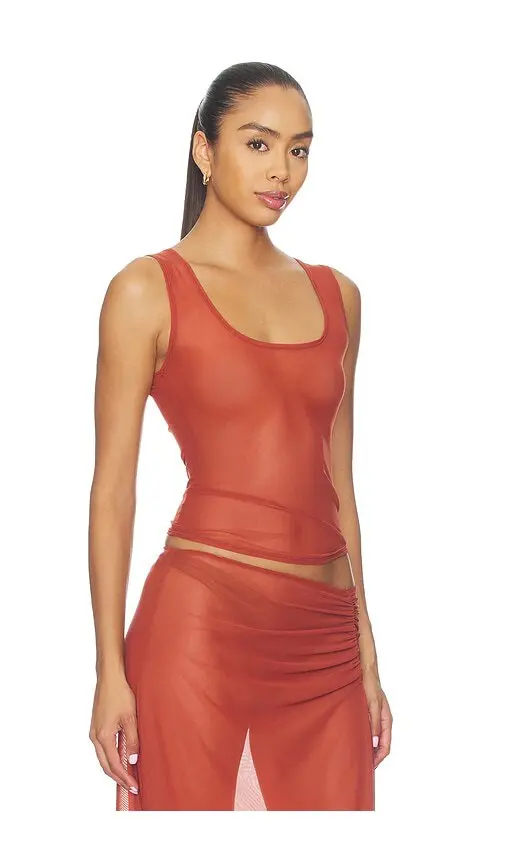 Bond Eye Tessa Top In Brick