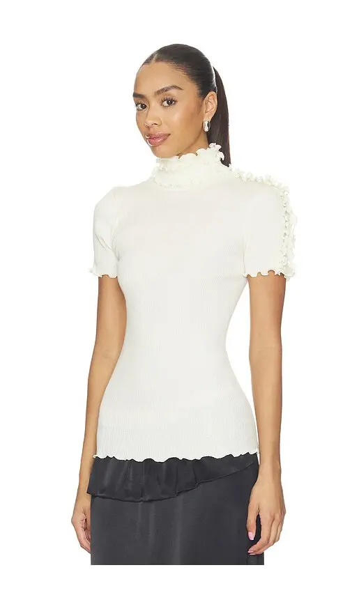 OPERASPORT Viola Seamless Top In White