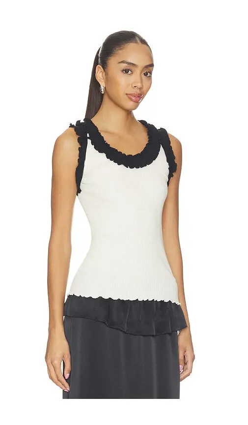 OPERASPORT Rosalie Seamless Top In ,black