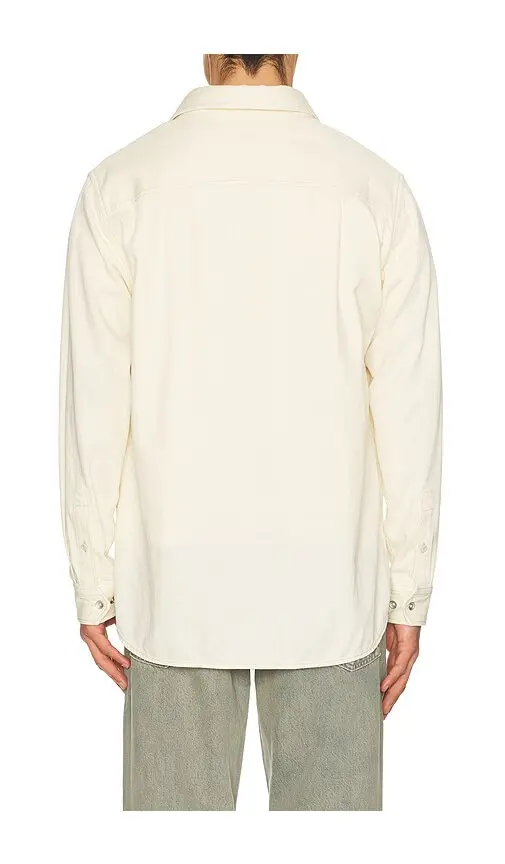 Rag & Bone Popover Shirt In Cream