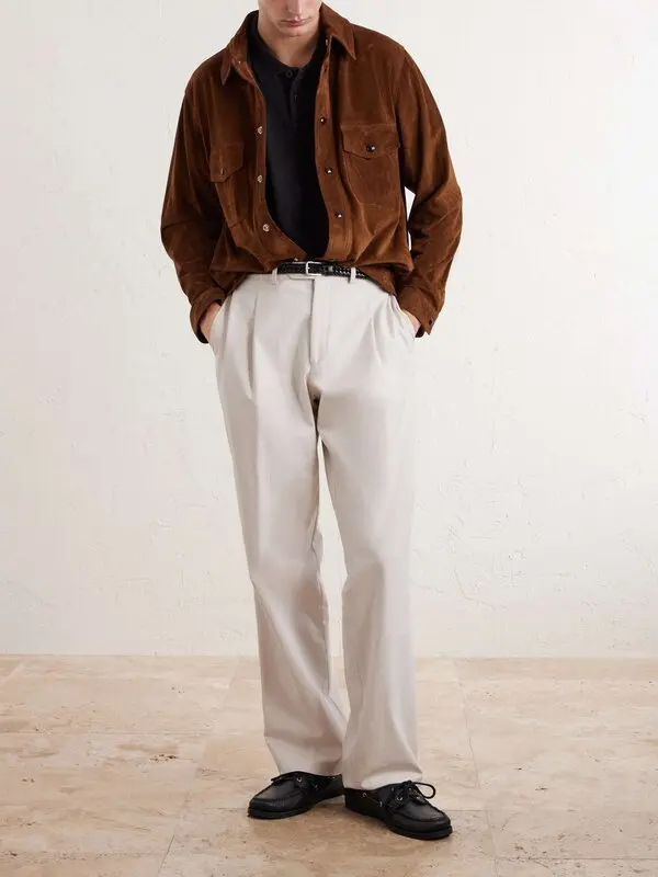 CORRIDOR Garment-dyed Cotton-piqué Polo Shirt