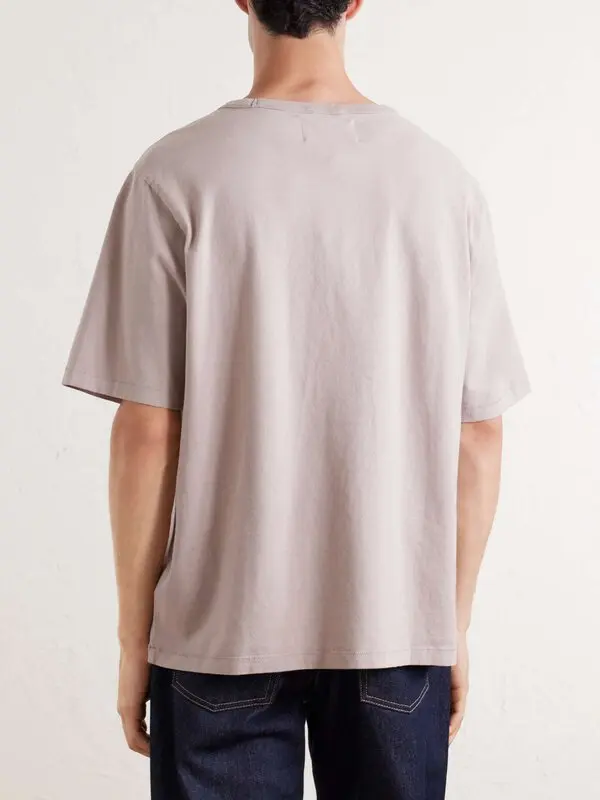 CORRIDOR Garment-dyed Cotton-jersey T-shirt