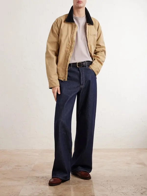 CORRIDOR Garment-dyed Cotton-jersey T-shirt