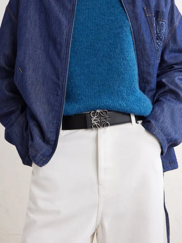 Loewe Anagram Reversible Leather Belt