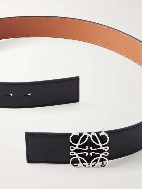 Loewe Anagram Reversible Leather Belt