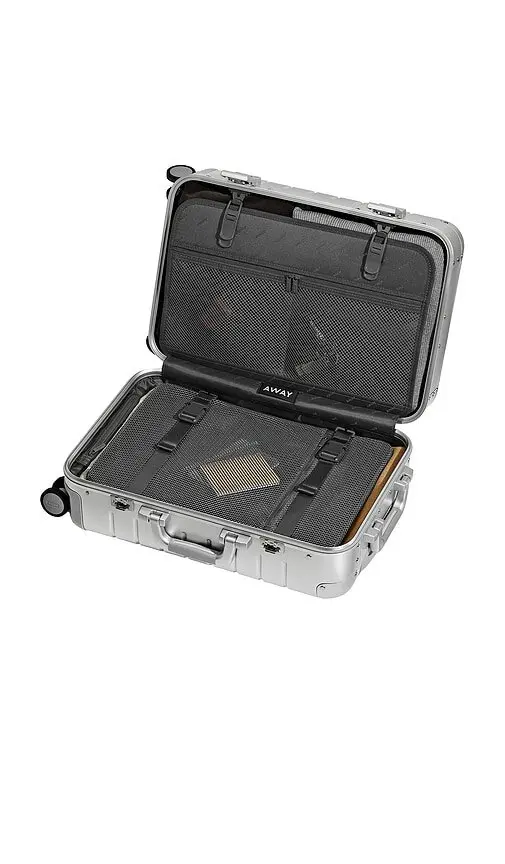 AWAY Aluminum Carry On In Metallic