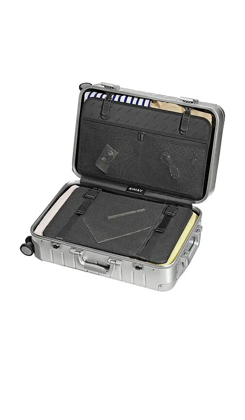 AWAY Aluminum Bigger Carry On In Metallic