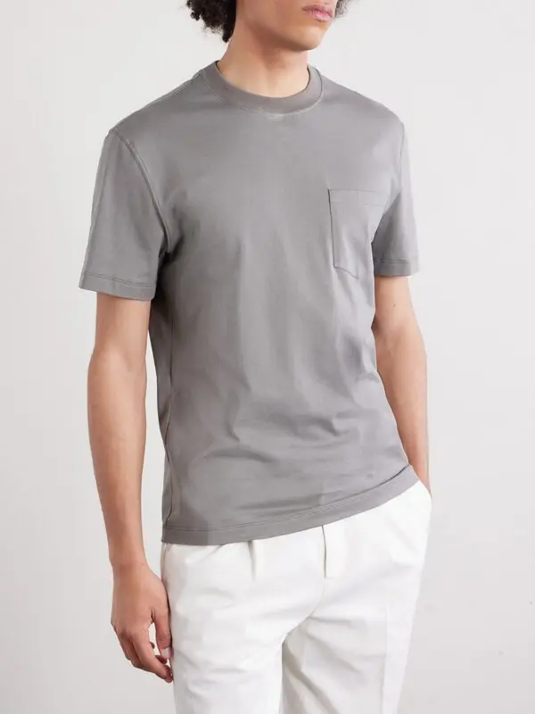 Brunello Cucinelli Cotton-jersey T-shirt