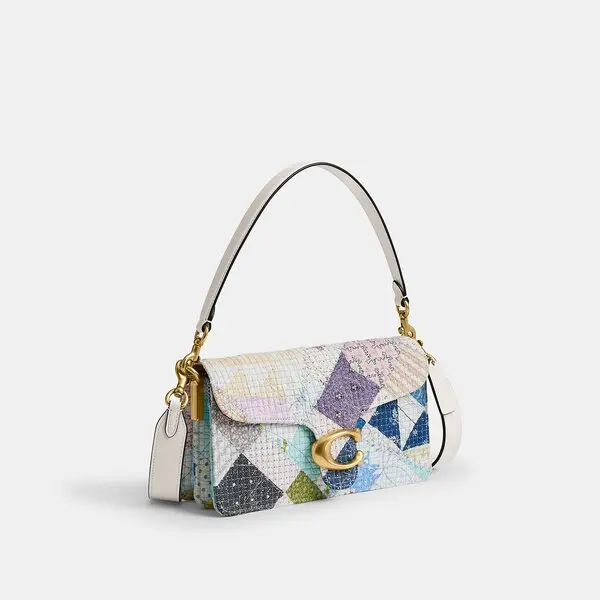 COACH Tabby Shoulder Bag 26 With American Craft Quilting