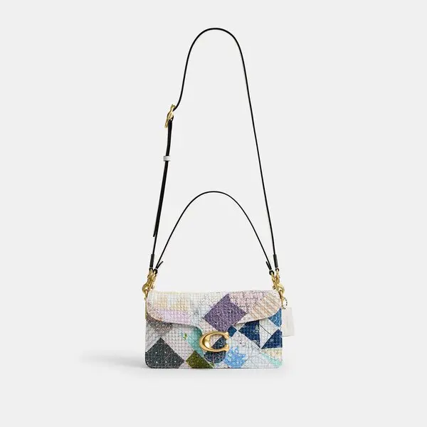 COACH Tabby Shoulder Bag 26 With American Craft Quilting