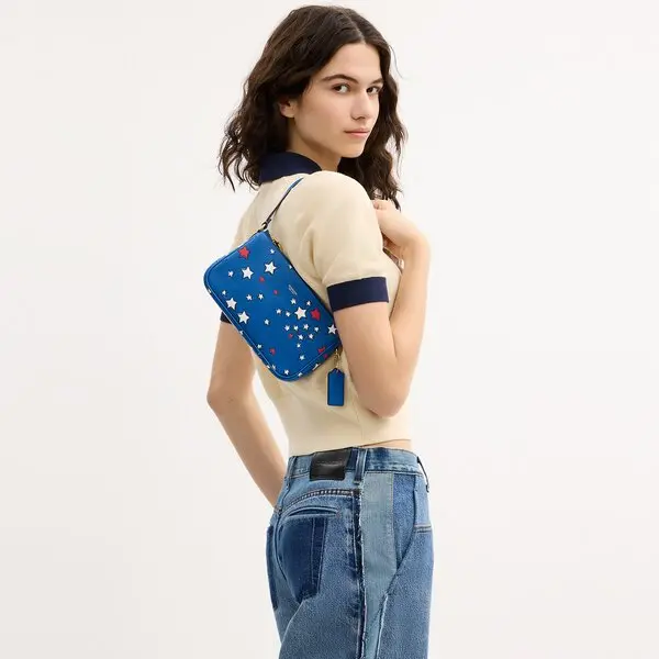 COACH Plaza Bag With Americana Star Print