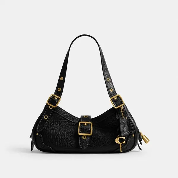 COACH Drifter Shoulder Bag 31 - Brass/black