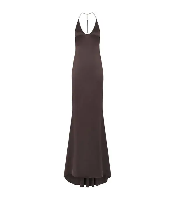 TOM FORD Silk Halterneck Maxi Dress