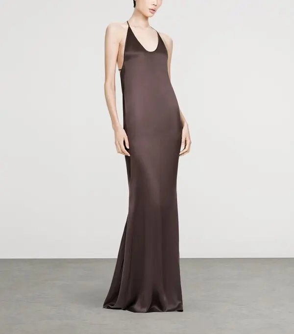 TOM FORD Silk Halterneck Maxi Dress