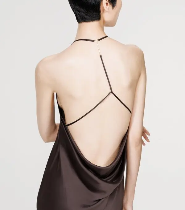 TOM FORD Silk Halterneck Maxi Dress