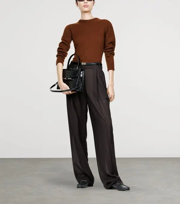 TOM FORD Cashmere-blend Crew Neck Sweater