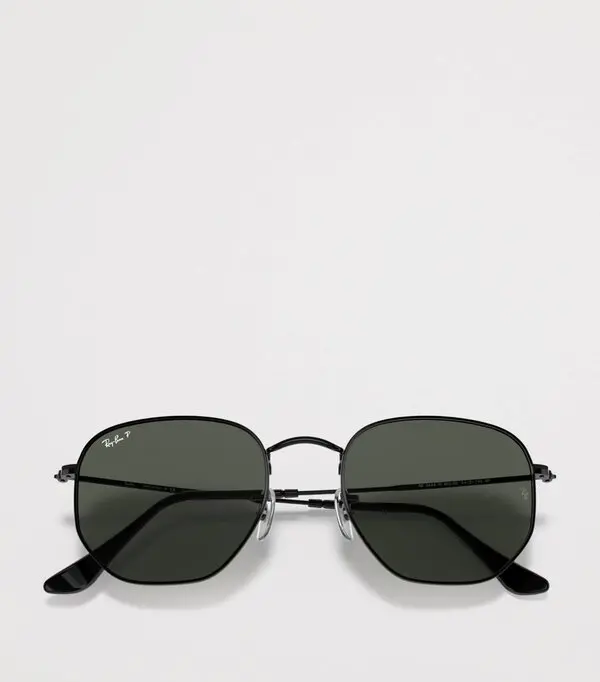 Ray-ban Metal Hexagonal Frame Sunglasses