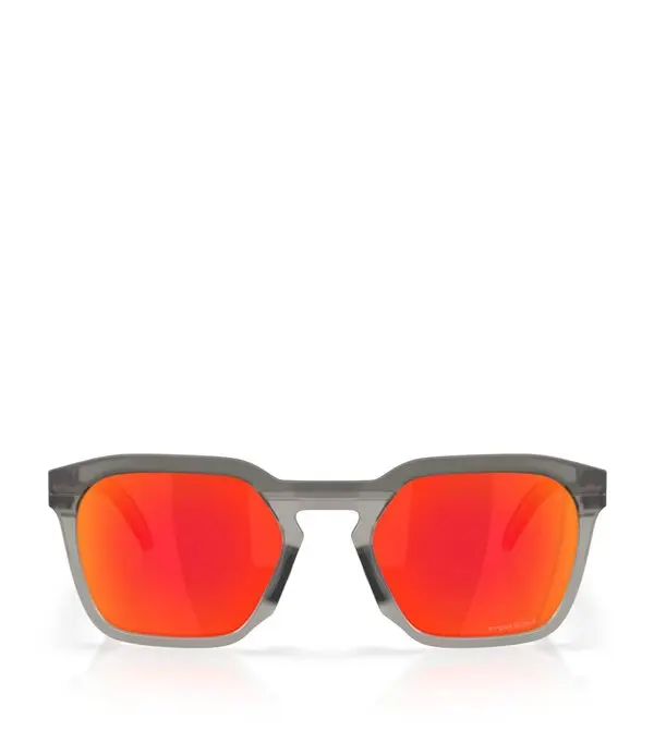 Oakley Hstn Sq Square Frame Sunglasses - Grey