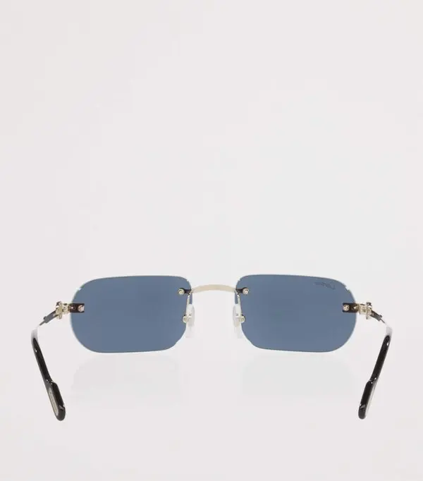 Cartier Première De Rectangle Sunglasses