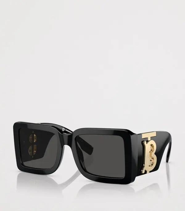 Burberry Oversized Square Monogram Sunglasses