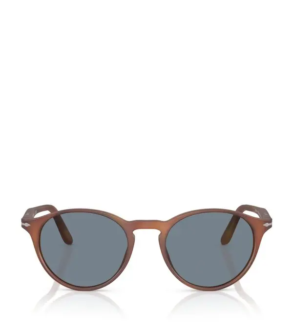 Persol Round Frame Sunglasses - Brown