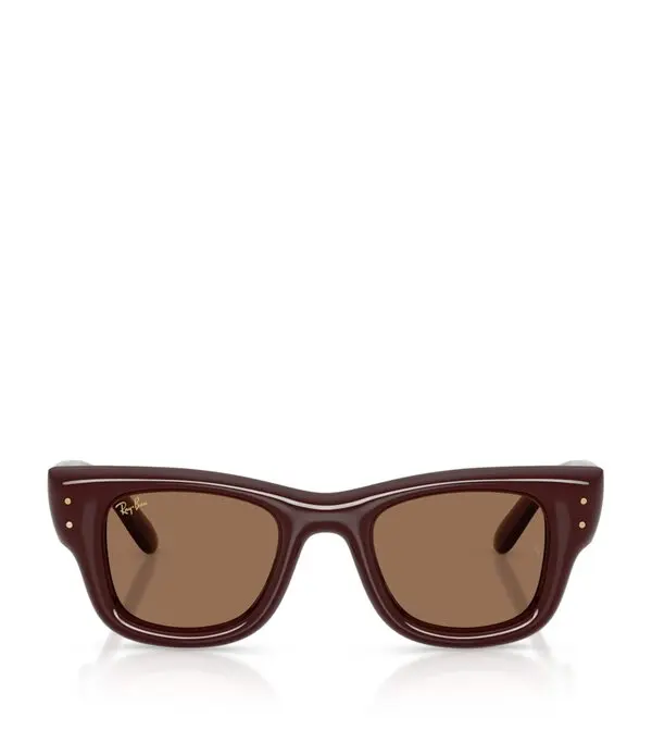 Ray-ban Wayfarer Puffer Sunglasses - Brown