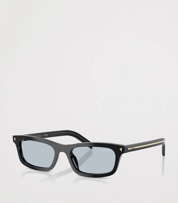 Prada Acetate Rectangle Sunglasses