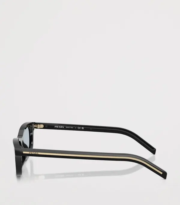 Prada Acetate Rectangle Sunglasses