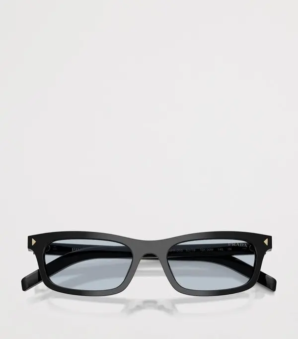 Prada Acetate Rectangle Sunglasses