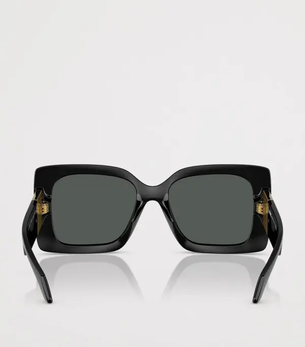 Versace Square Irregular Sunglasses