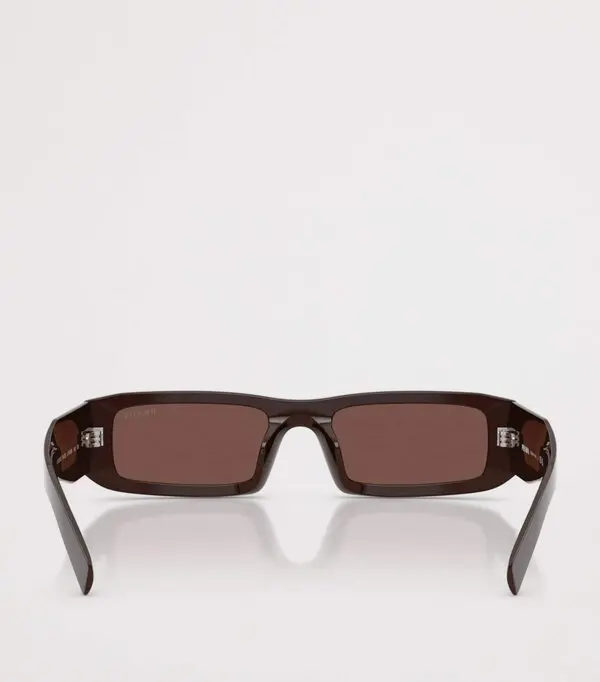 Prada Acetate Rectangle Sunglasses
