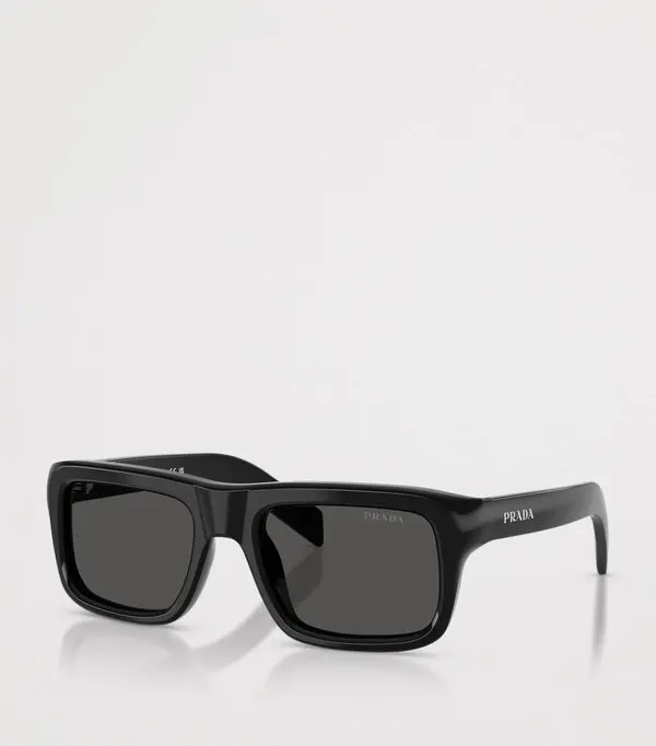 Prada Acetate Square Frame Sunglasses