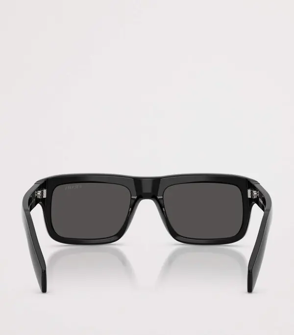 Prada Acetate Square Frame Sunglasses