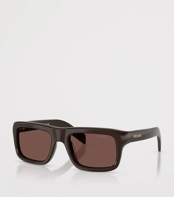 Prada Acetate Square Sunglasses