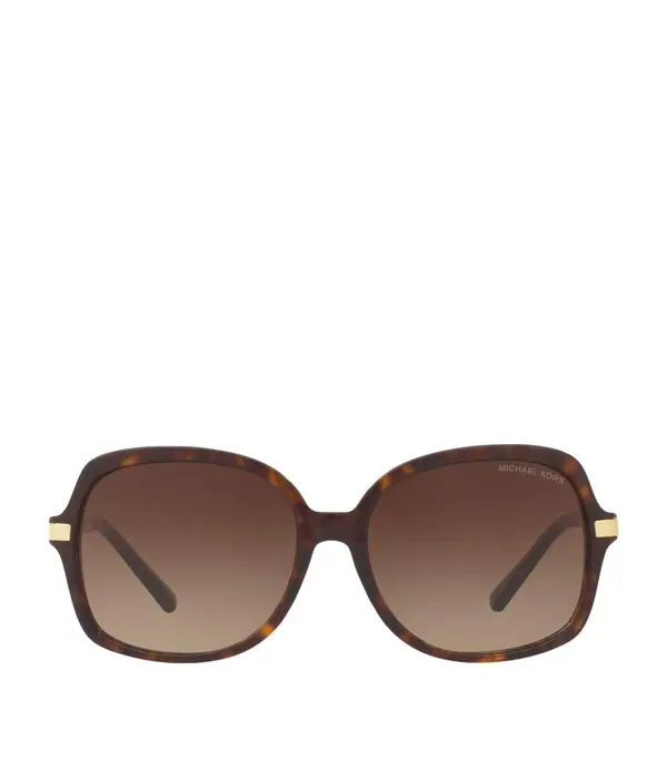 Michael Kors Adrianna Ii Square Frame Sunglasses - Brown