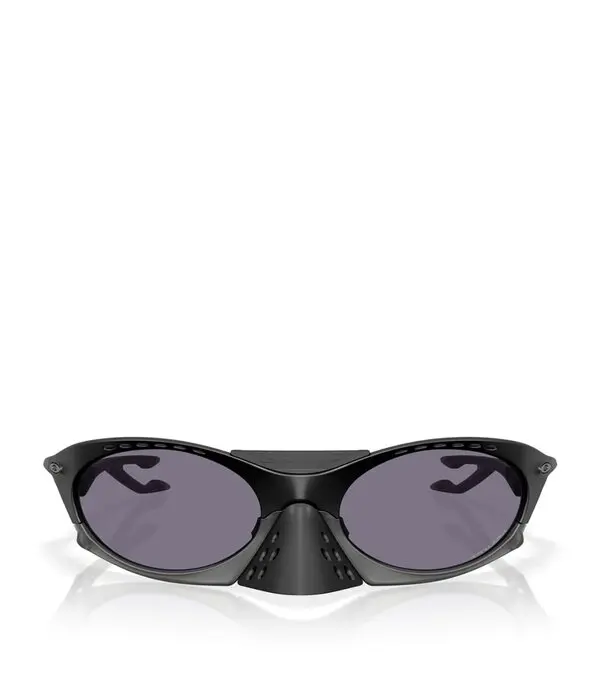 Oakley Plantaris Oval Sunglasses - Black