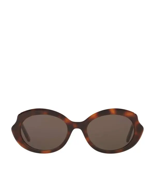 Loewe Mini Oval Sunglasses - Brown