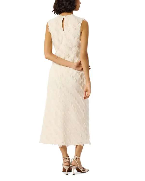 Whistles Diagonal Fringe Dress Exclusive