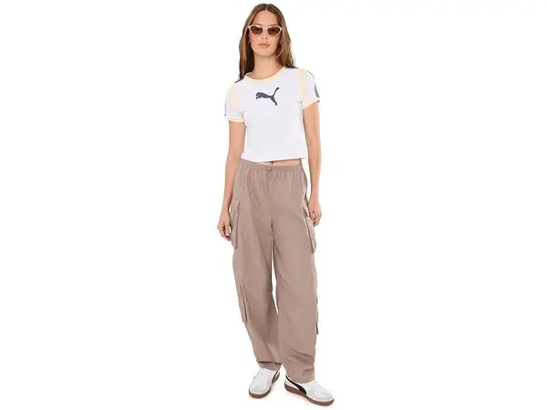 PUMA Graphic Ringer Baby Tee Clothing
