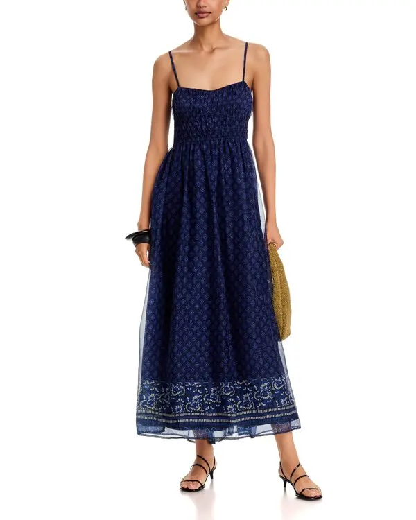 Aqua Boarder Maxi Dress Exclusive