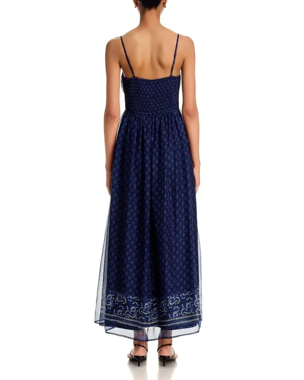 Aqua Boarder Maxi Dress Exclusive