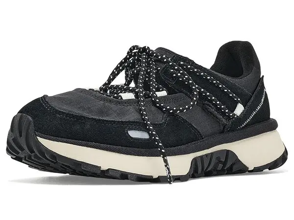 UGG Retrofi Low Ballet Sneaker Shoes - Black