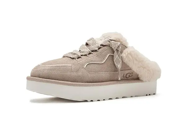 UGG Lowmel Mules Shoes Chestnut - Beige