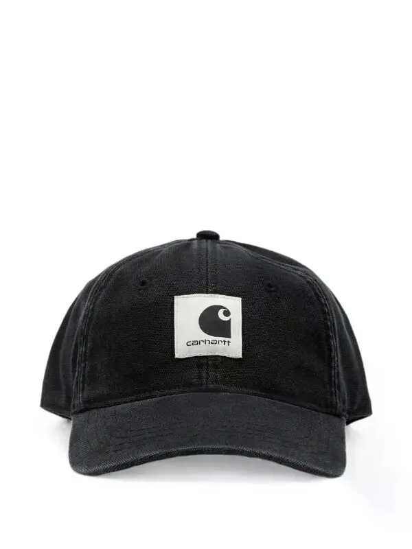 Carhartt Work In Progress Stone-washed Logo-patch Cap