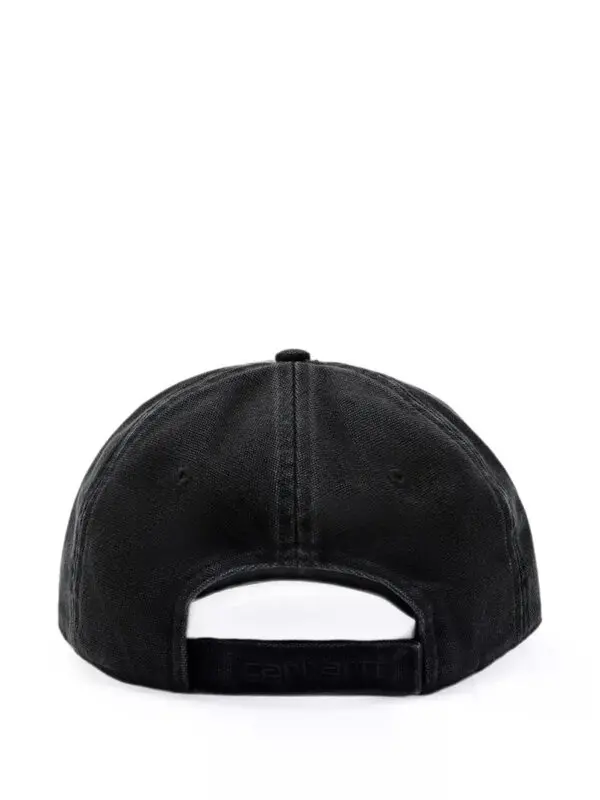 Carhartt Work In Progress Stone-washed Logo-patch Cap