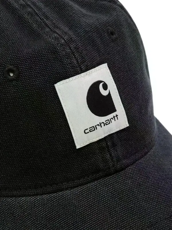 Carhartt Work In Progress Stone-washed Logo-patch Cap