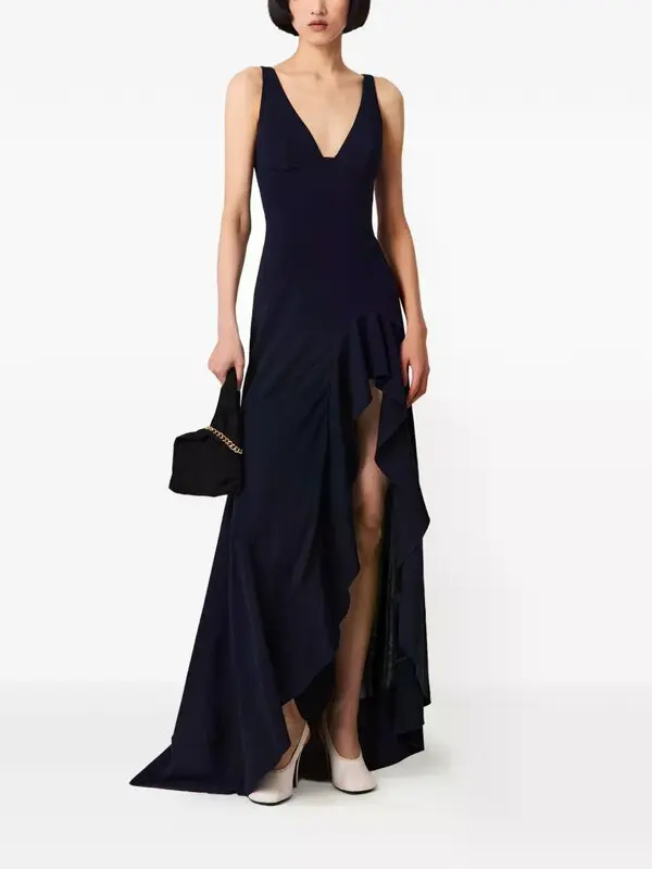 Stella McCartney Ruffled Asymmetric Dress