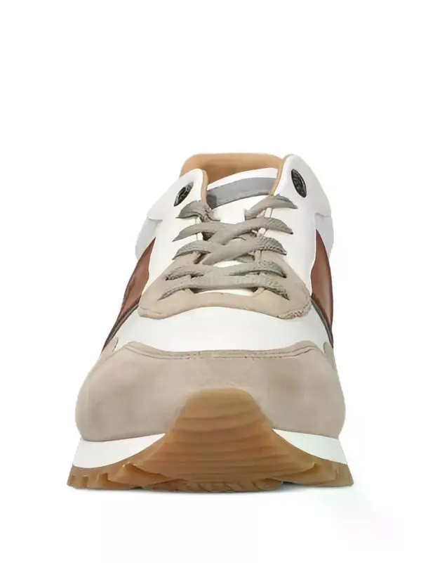 LA MARTINA Heritage Suede Panel Sneakers
